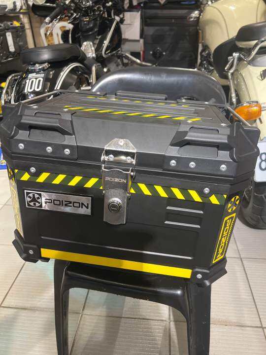 Smok. POIZON V2 abs top box 45litres with inner line, base plate,2keys | Lazada PH