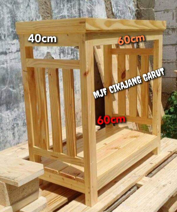 Meja akuarium/meja aquarium Kayu asli tahan jamur kokoh dan kuat/Meja ...