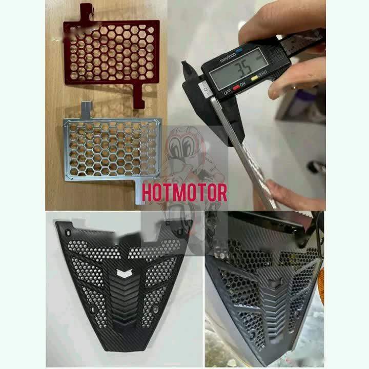 (Y16/ Y16ZR/ Exciter 155) Engine Cover/ Enjin Cover/ Coolant Net/ Cover ...