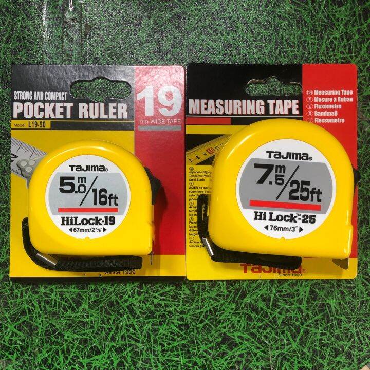 TAJIMA HILOCK MEASURING TAPE 5m/7.5m | Lazada