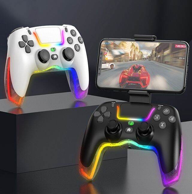 Wireless Gaming Controller P07 Type-C Interface with Motor & Turbo ...