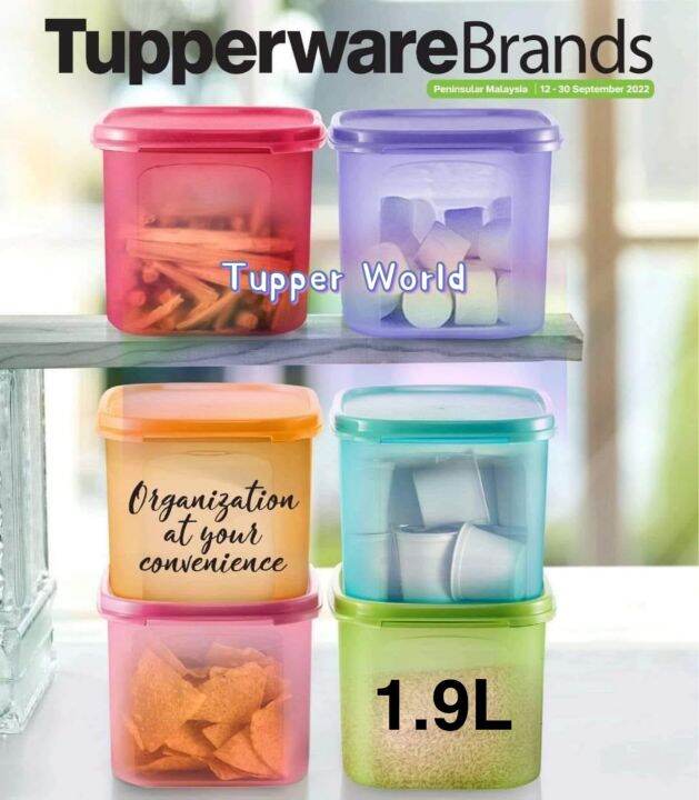 Tupperware Modular Mates Mini Rectangular (1) 1.9L | Lazada