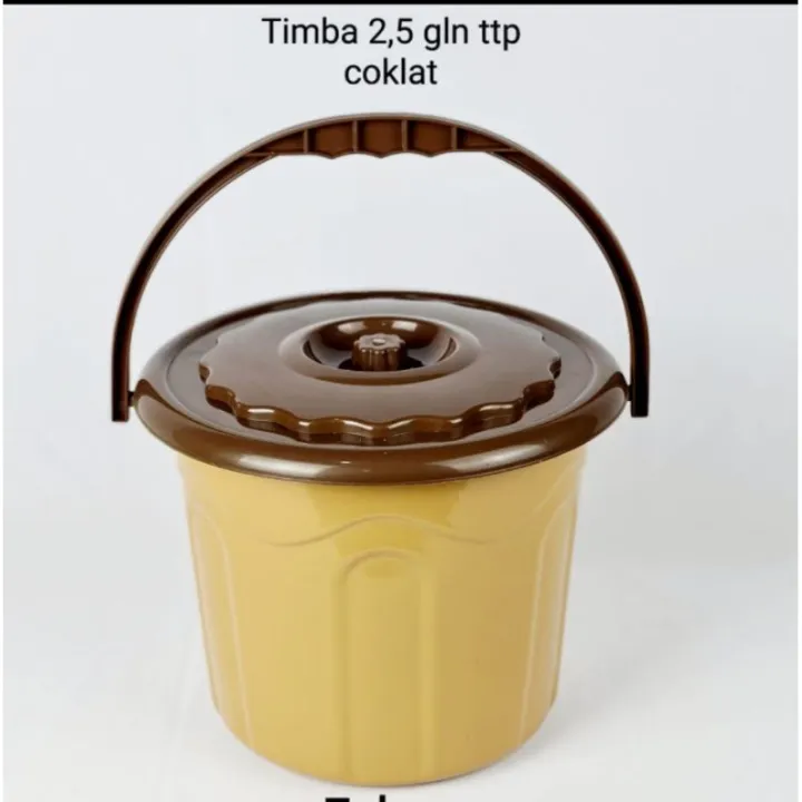 timba 2.5Timba 2,5liter bahan dari plastik uk.diameter 20cm tinggi 19cm ...