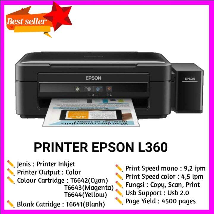 Printer Epson L360 MURAH BERGARANSI | Lazada Indonesia
