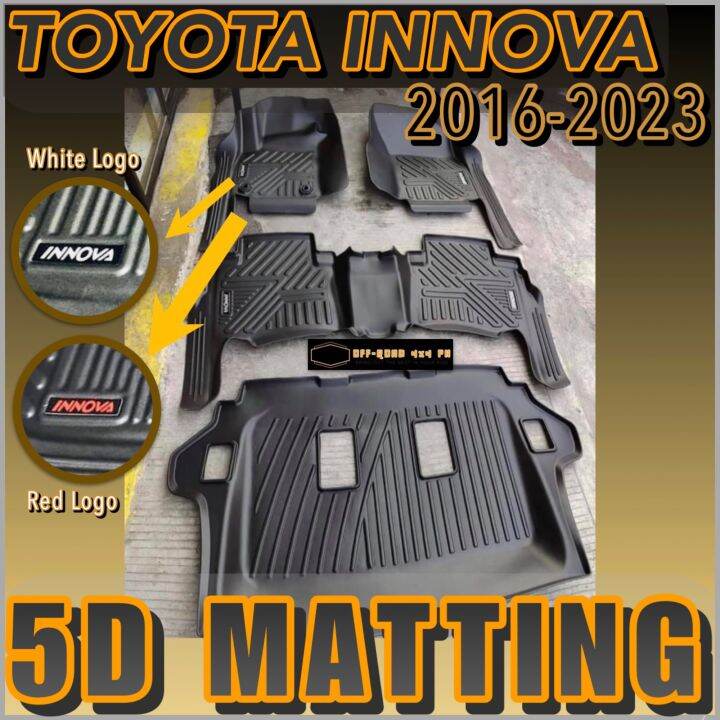 TOYOTA INNOVA 5D DEEP DISH MATTING 2016-2023 (innova accessories ...