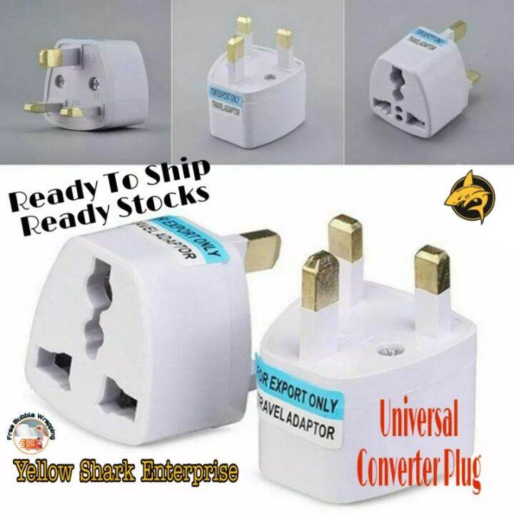 1pcs UK style plug converter adapter 10A 250V electrical power adapter ...