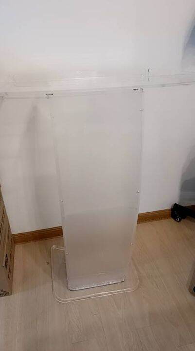Rostrum Stand Podium Acrylic Rostrum With LED Light Podium Speak Stage ...