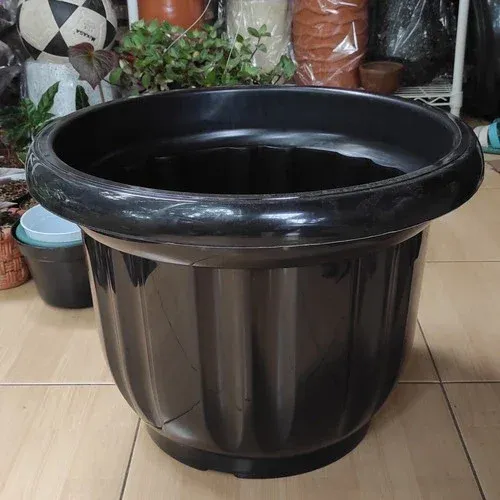 Pot Hitam Jumbo Ebony ukuran 50 / pot Ebony ukuran 50cm | Lazada Indonesia