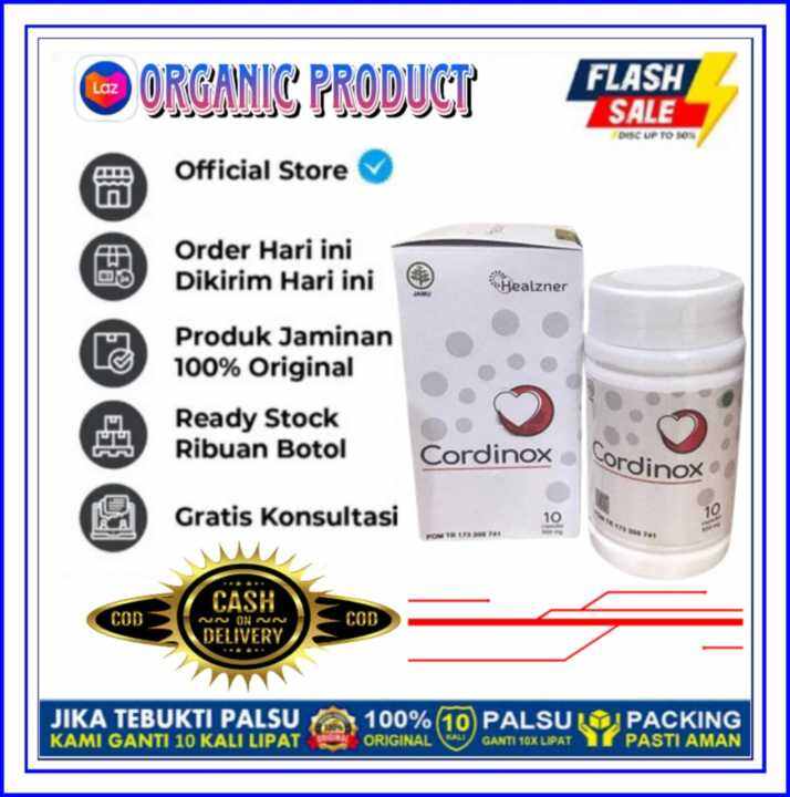 Cordinox Asli Original Obat Hipertensi Tekanan Darah Tinggi Dan Jantung ...