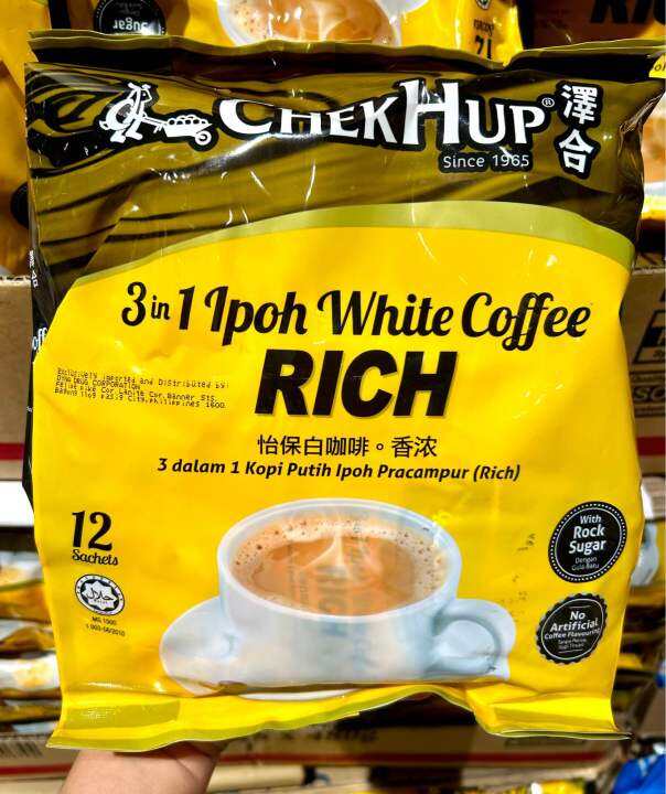 Chek Hup 3-in-1 Ipoh White Coffee 12 x 40g | Lazada PH