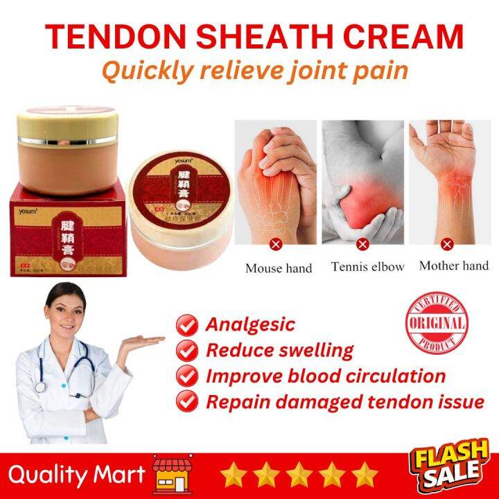 100% ORIGINAL Tendon Sheath Therapy Tenosynovitis Creams Pain Oil 50g ...
