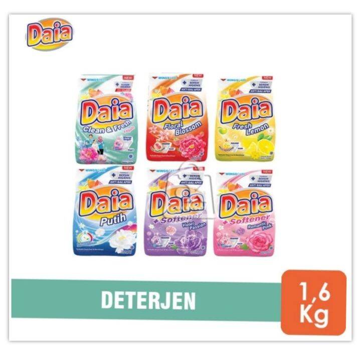 Daia Deterjen Detergen Bubuk 1,6 kg | Lazada Indonesia