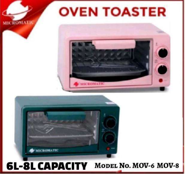 MICROMATIC 6-Liters/8-Liters OVEN TOASTER (MOV-6)(MOV-8) MODEL | Lazada PH