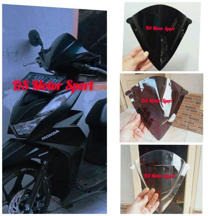VISOR HONDA BEAT NEW DELUXE 2020 2021 2022 VISOR / WINDSHIELD BEAT 2020 ...