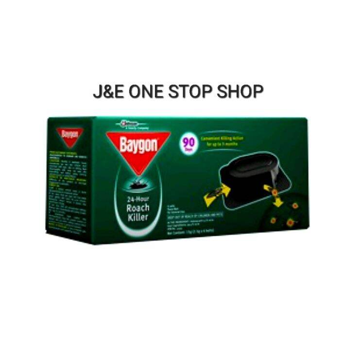 Baygon Cockroach Killer 24-hour 2.5g (pack of 6) | Lazada PH