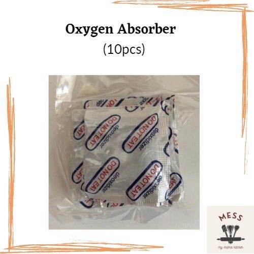Oxygen Absorber Food Grade / Penyerap Oksigen (10pcs) | Lazada
