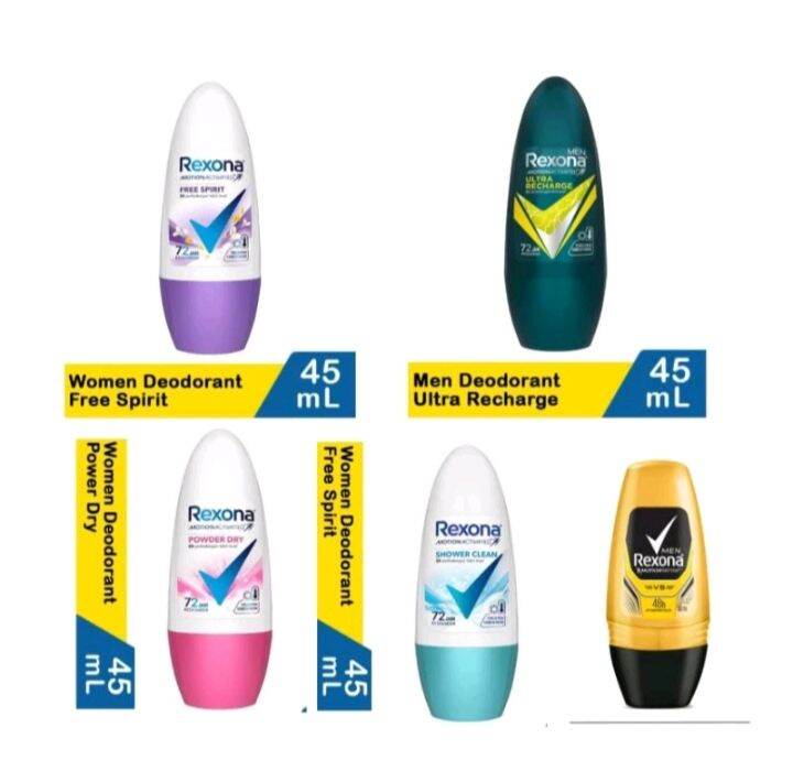 Rexona Deodorant roll on 45ml | Lazada Indonesia