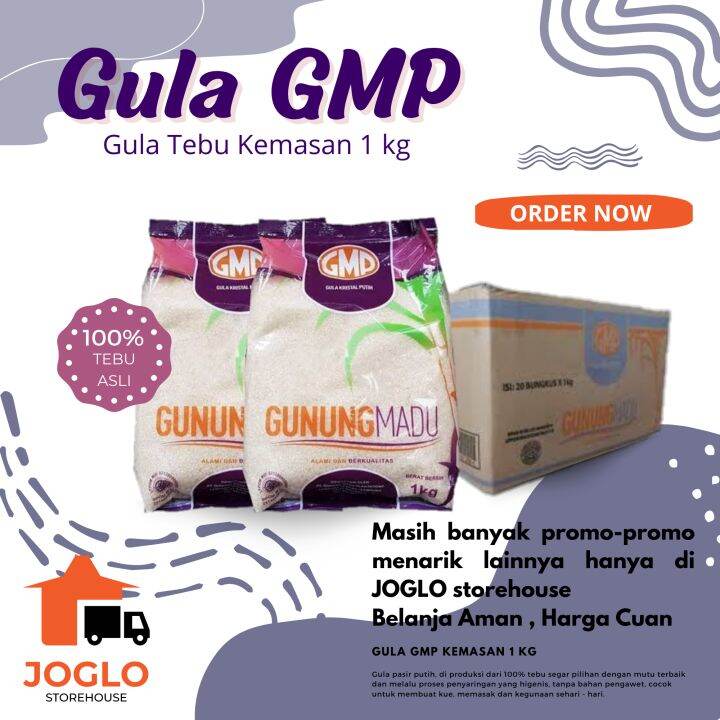 Gula GMP Kemasan 1 kg Promo COD | Lazada Indonesia
