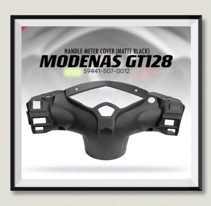 MODENAS GT128 HANDLE METER COVER INNER (MATTE BLACK) | Lazada