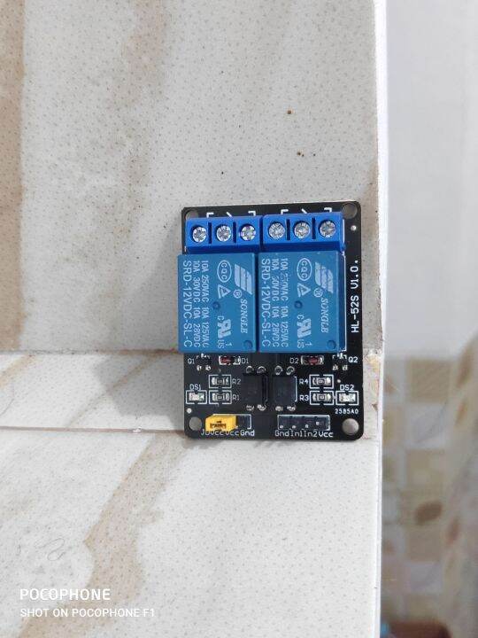 Relay Module 2 Channels 5V relay Modul 2 Channel 5V Optocoupler ...