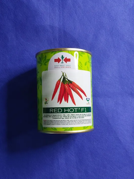 Red Hot F1 (25 grams) Hybrid Hot Pepper / Sili Labuyo By East West ...