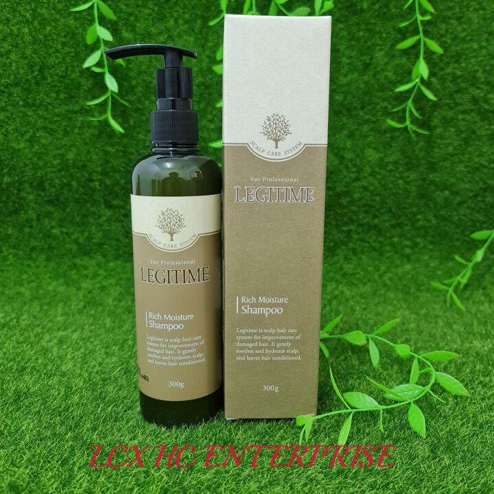 Legitime Rich Moisture Shampoo 300ml | Lazada