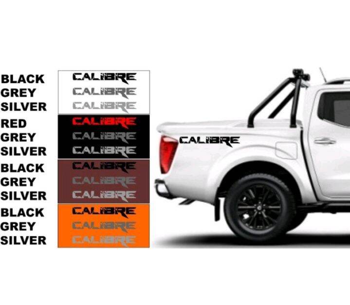 Nissan Navara CALIBRE Sticker Crack Monster Design Set 2pcs | Lazada PH