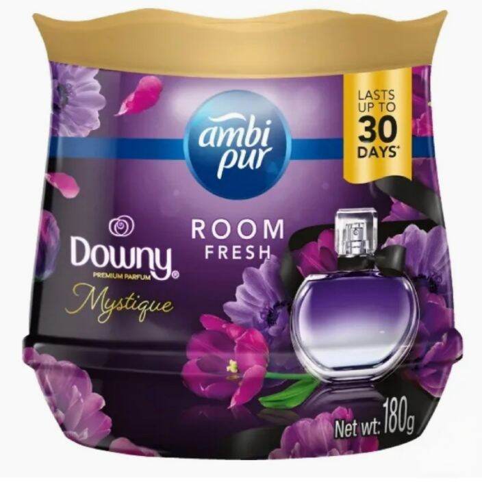 Ambi Pur เจลหอมปรับอากาศ ขนาด 180 กรัม (1 กระปุก ) ดาวน์นี่ มีสทีค (สี ...