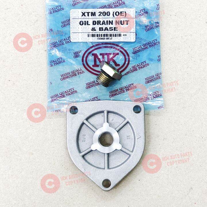 OIL DRAIN PLATE ASSY - MLE - XTM 200/ X RAY 200/ KTN 200/ XTMR / XTR ...