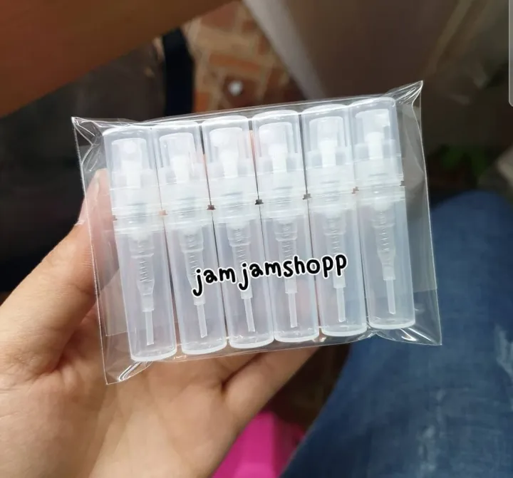 ขวดสเปรย์ ขวดพลาสติก ฝากดล็อค 2ml. (12ขวด65฿) | Lazada.co.th