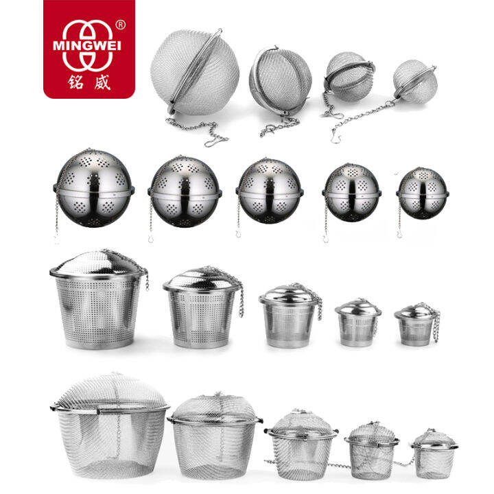 304 Stainless Steel Tea Strainer Tea Filter Scented Tea Making Tea ...