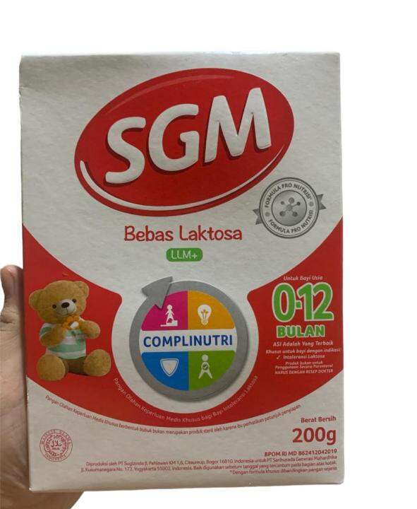Susu SGM Bebas Laktosa 200 gram (usia 0-12 bulan) | Lazada Indonesia