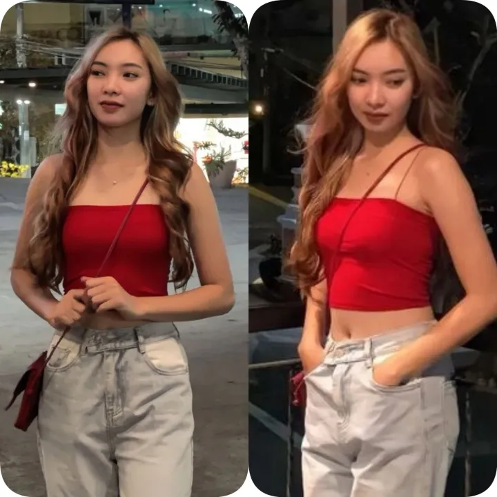 ZARA strappy string Tube for women Garterized String | Lazada PH