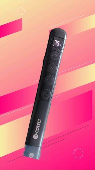 Pointer digital screen usb charging laser page turning pen wireless ...