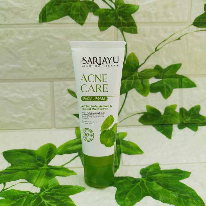 SARI AYU ACNE CARE FACIAL FOAM 75 GR SABUN WAJAH PERAWATAN JERAWAT ...