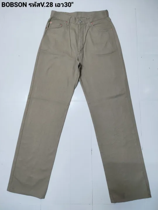 BOBSON แท้เอว30"กางเกงยีนส์ชาย | Lazada.co.th