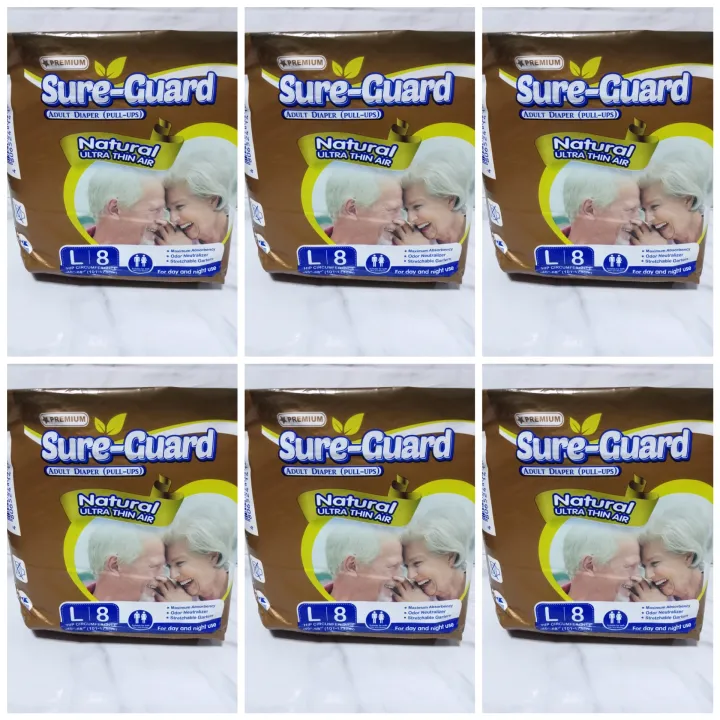 6Packs Adult Diaper Pull Ups Large 8Pcs Per Packs | Lazada PH