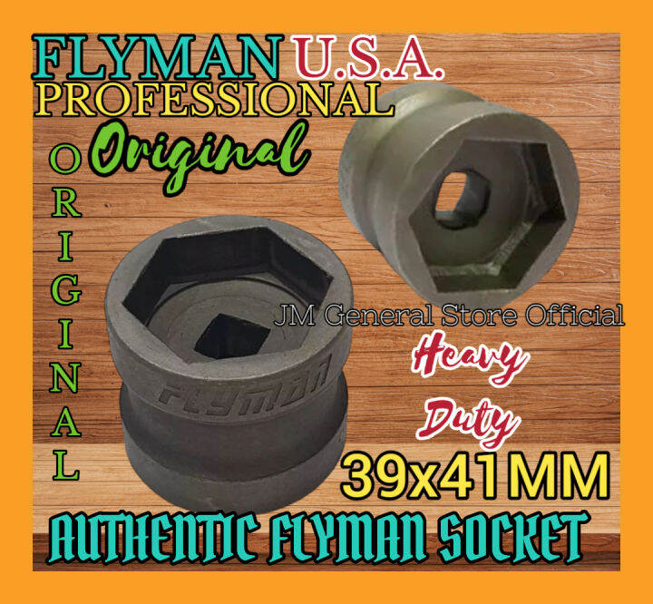 TORQUE DRIVE SOCKET 39X41MM ORIGINAL FLYMAN U.S.A. / HEAVY DUTY TORQUE ...
