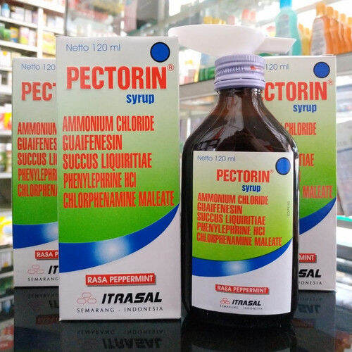 Pectorin Sirup 120ml - obat batuk pilek | Lazada