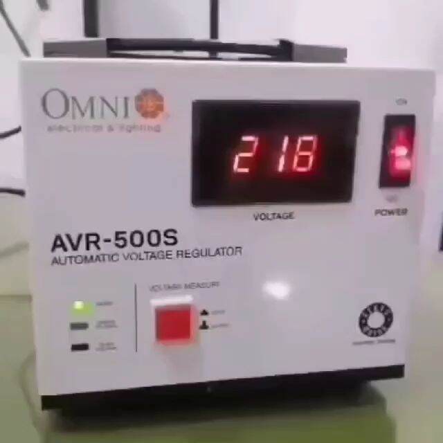 Omni Automatic Voltage Regulator 500W AVR-S Servo-Motor Control System ...