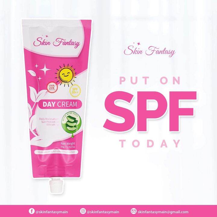 Skin Fantasy Day Cream 50grams with Freebie | Lazada PH