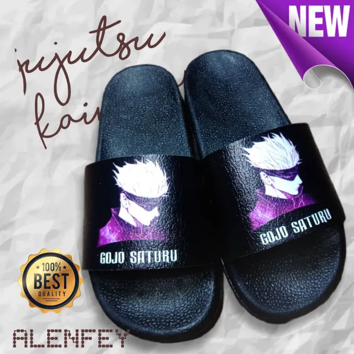 JUJUTSU KAINSEN SANDAL ANAK GOJO SATURU SENDAL ANIME WIBU SELOP ANAK ...