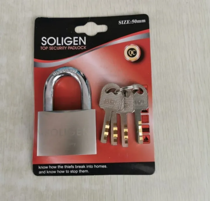 Gembok Kuningan Soligen 50mm Pendek | Lazada Indonesia