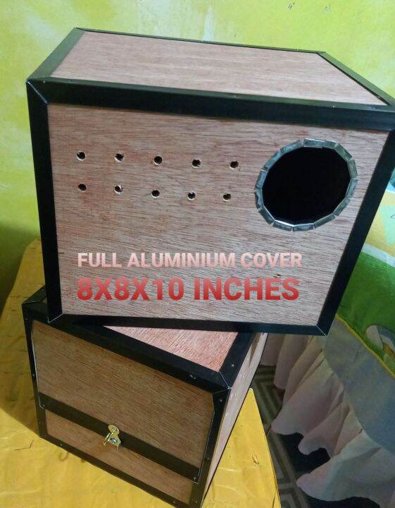NESTBOX FULL ALLOY 8X8X10 INCHES FOR ALBS,ER,AFRICAN LOVEBIRDS | Lazada PH