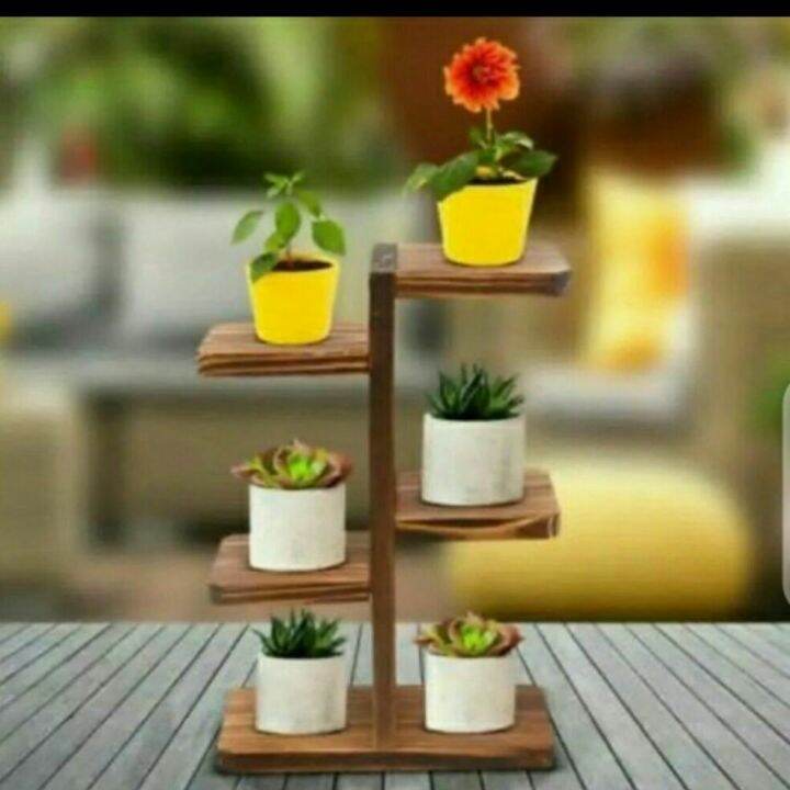 AP03-Rak Pot Bunga Kayu Jatibelanda | Lazada Indonesia