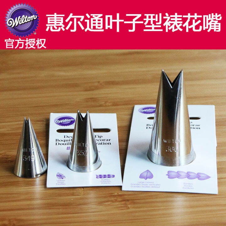 Wilton Wilton Mounting Flower Tip 352 349 366 Flower Tip Leaves Flower ...