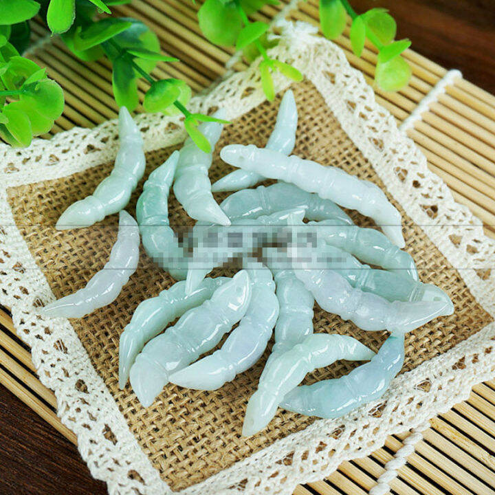 Certificate Cost High of Choose Myanmar Jade Lotus Root Natural Jadeite Jade Pendant Gift ...