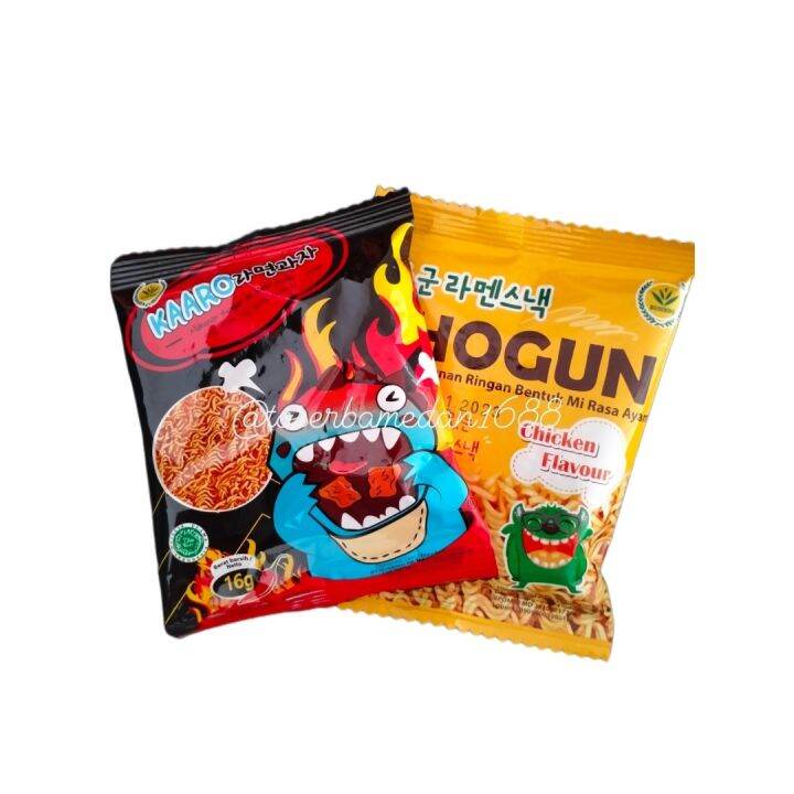 MIE KREMES SHOGUN KAARO ALA KOREA ( 10PC ) Kaaro Shogun Mie Kremes ...