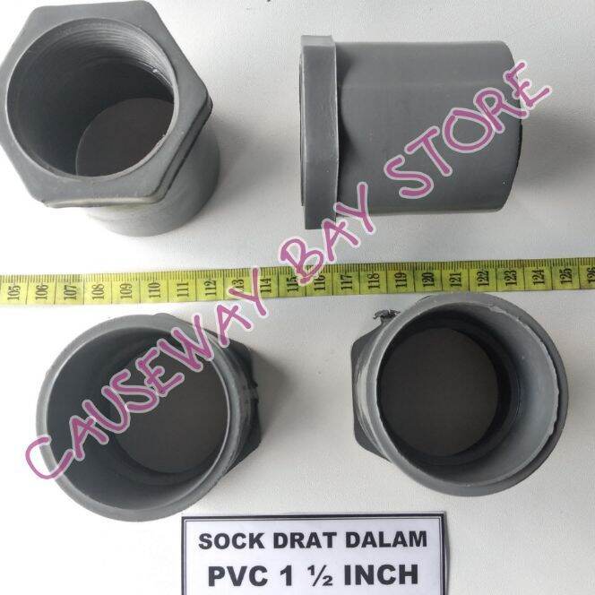SOCK DRAT DALAM PVC 1 1/2 INCH | Lazada Indonesia