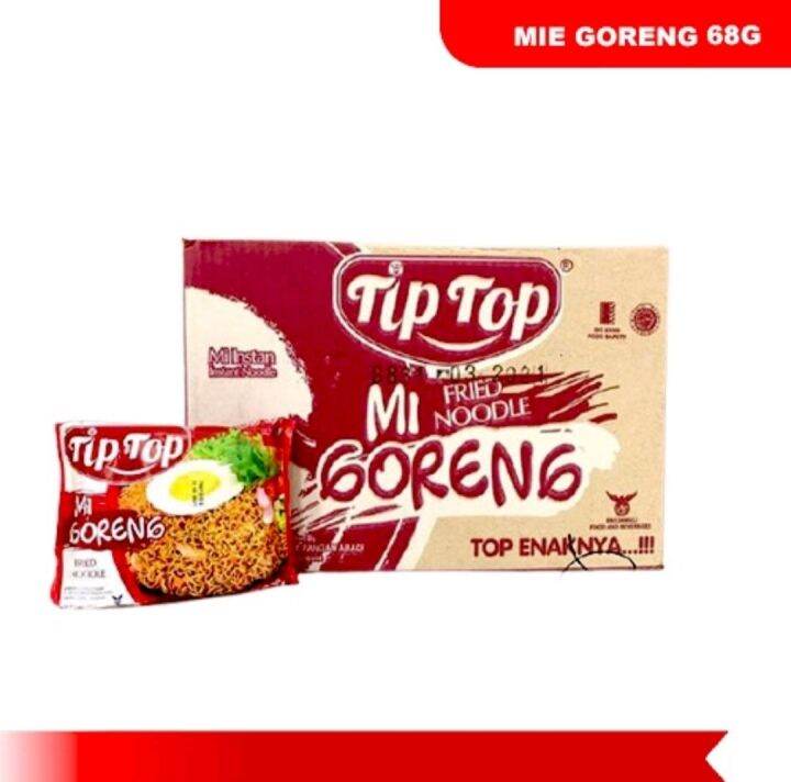 Mie Instant Tip Top 68 gram All Variant (1 Dus Isi 40 Pcs) | Lazada ...